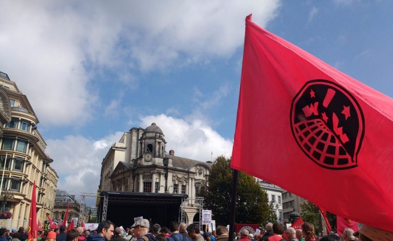 IWW at the Birmingham Bin Strikers Demonstration - Industrial Workers ...