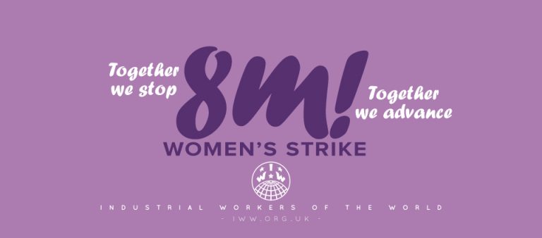The IWW union supports the Women's Strike on March 8th - Industrial ...
