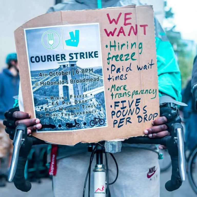 4th October Couriers Strike - view from the front line - Industrial ...