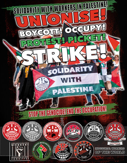 IWW WISE-RA International Statement: One Year of Genocide, the Drums of ...