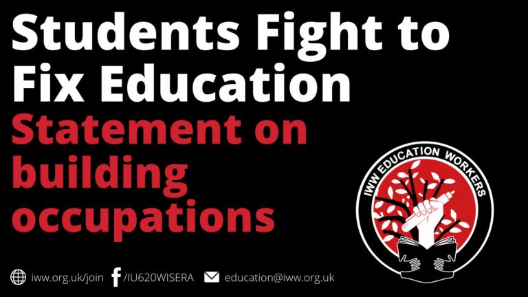 Students fight to fix education - Industrial Workers of the World (IWW)