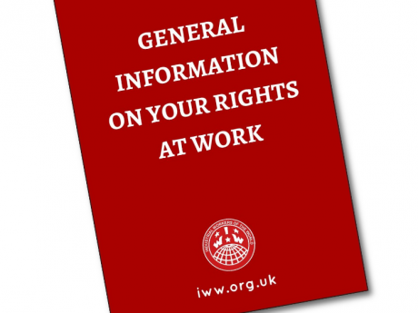 Rights at work booklet - Industrial Workers of the World (IWW)